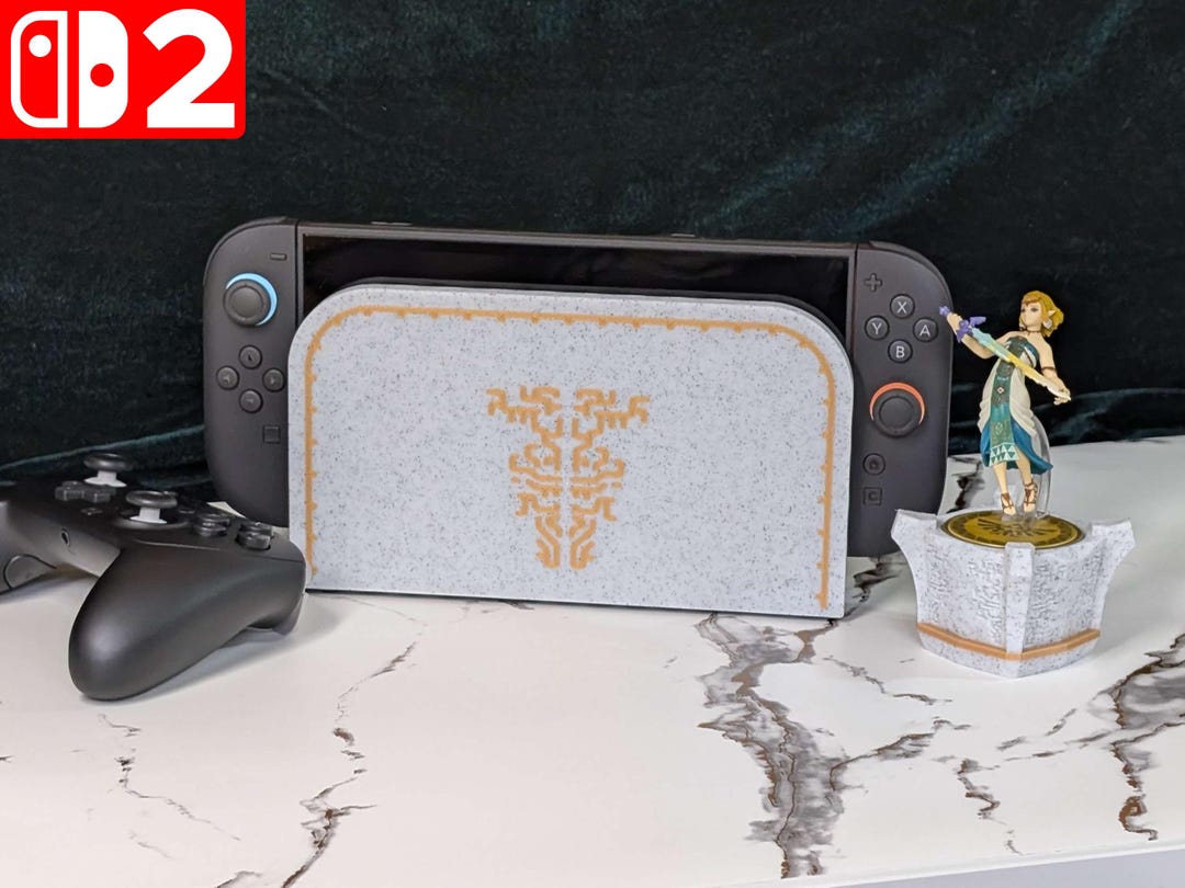Nintendo Switch 2 Zelda Dock Cover | Tears of the Kingdom Light Dragon ...