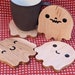 Ghoster | Ghost Coaster | Ghoaster | Maple Wood Halloween Coaster - Etsy
