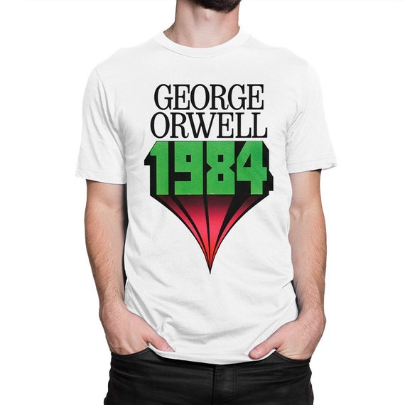 George Orwell 1984 T-shirt / 100% Cotton Tee / Men's | Etsy