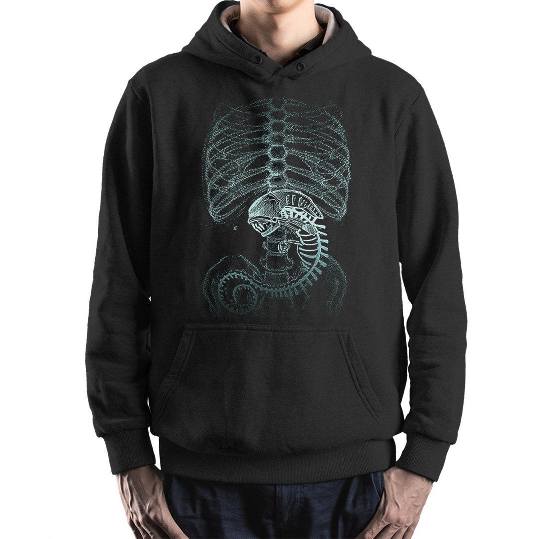 Alien Xenomorph X-ray Hoodie and Sweatshirt / Unisex Sizes - Etsy