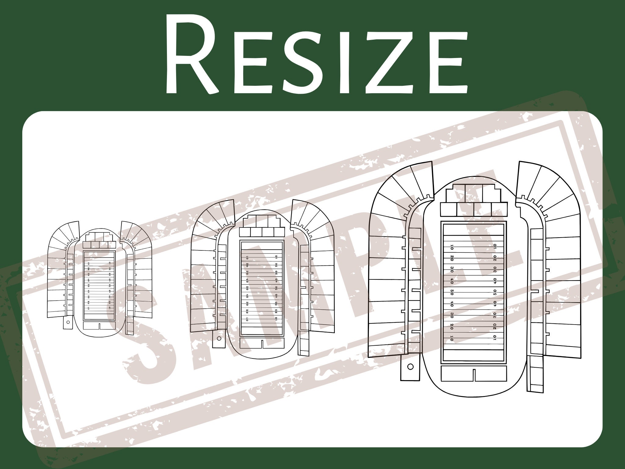 Football Stadium SVG, Sports Game Design, Digital Cut File, DIY Fan ...