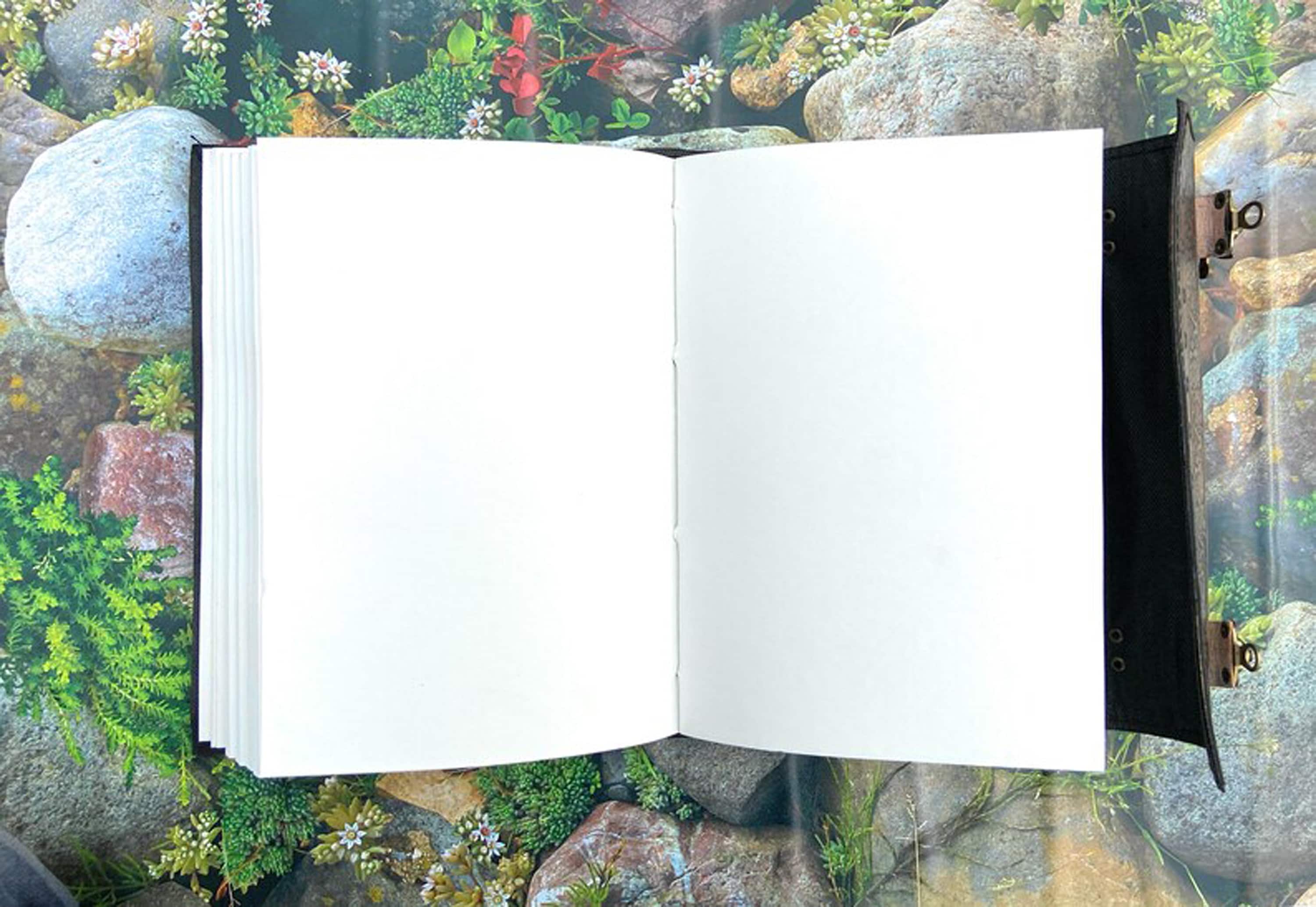 Extra Large Leather Journal: Tree of Life Grimoire, Handmade Writing ...