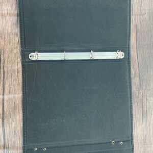Leather 2 Ring Binder Leather Grimore Binder Leather Binder - Etsy