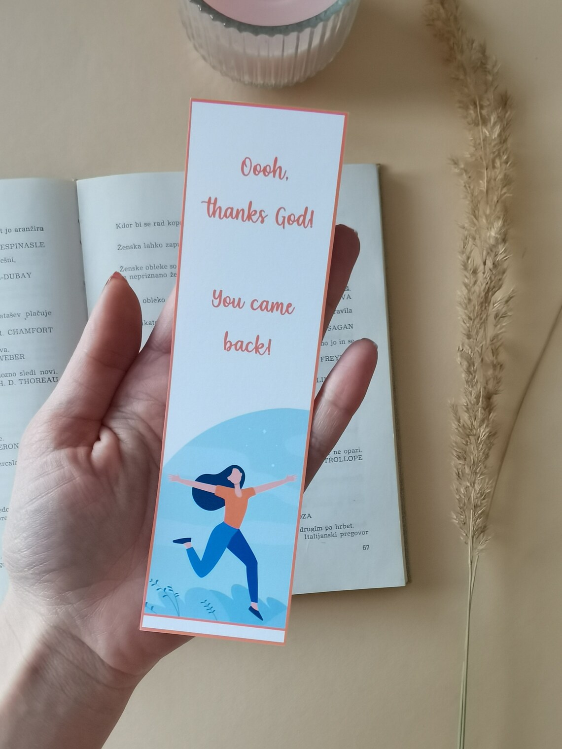 Printable Bookmarks Funny Bookmarks Quote Download Digital - Etsy