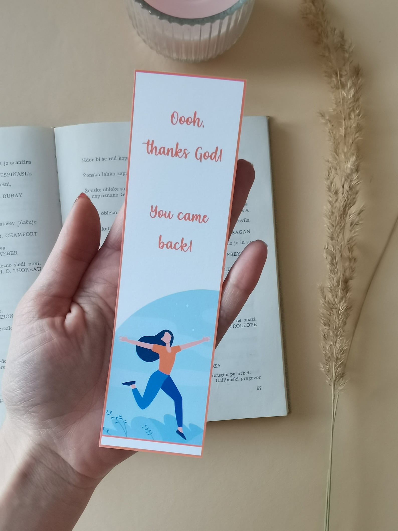 Printable Bookmarks, Funny Bookmarks, Quote, Download, Digital Product ...