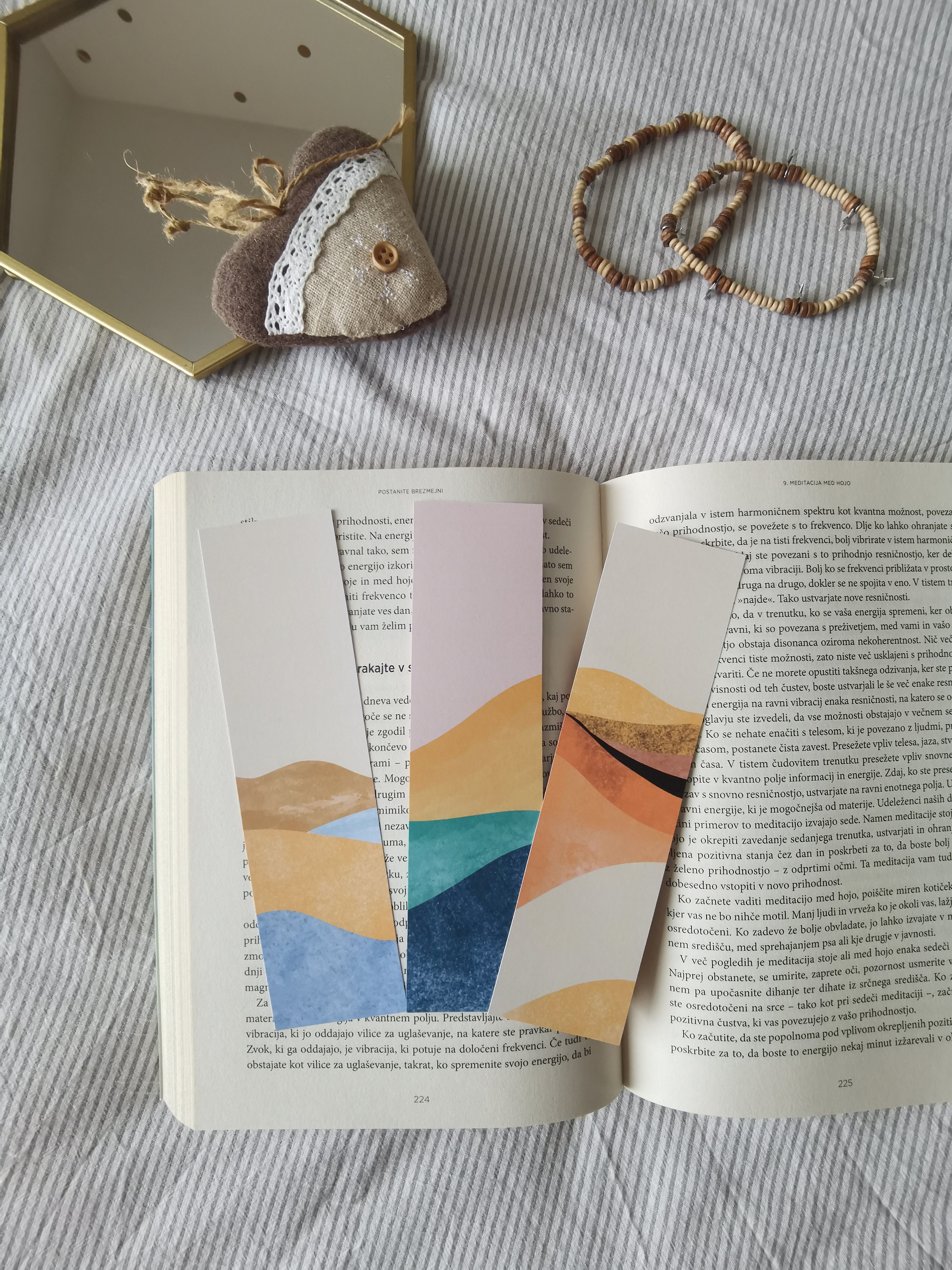 Printable Bookmarks, Nature Art, Download, Digital Product, PDF, Books ...