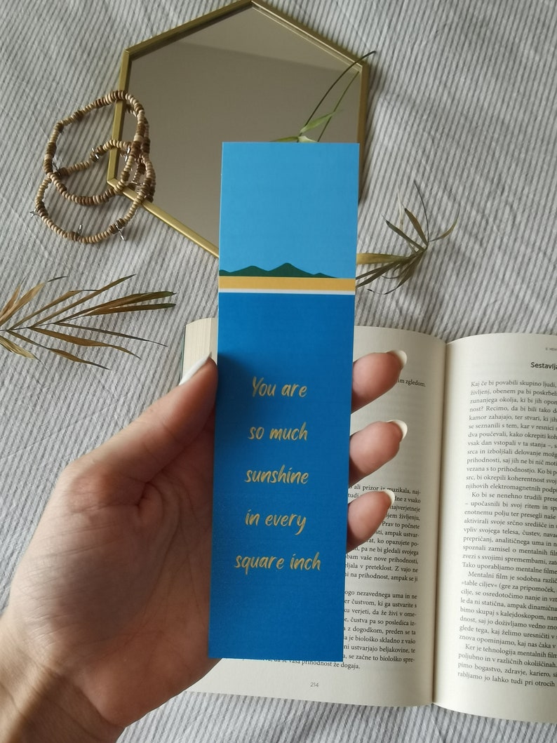 Printable Bookmarks Summer Beach Nature Quotes Download - Etsy