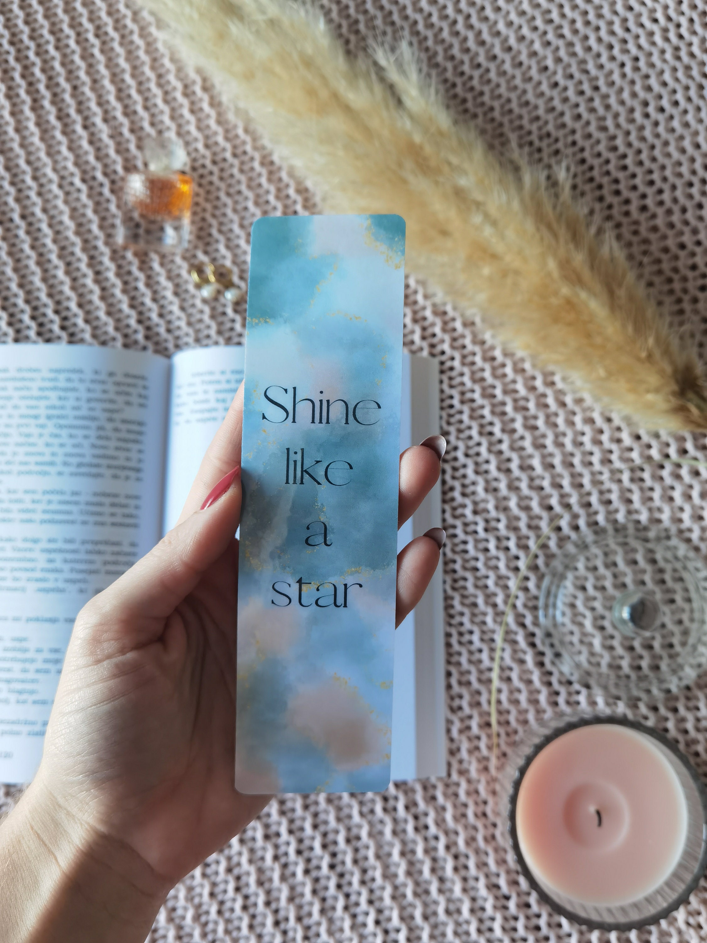 Printable Bookmarks Minimalist Bookmarks Affirmation Marble - Etsy