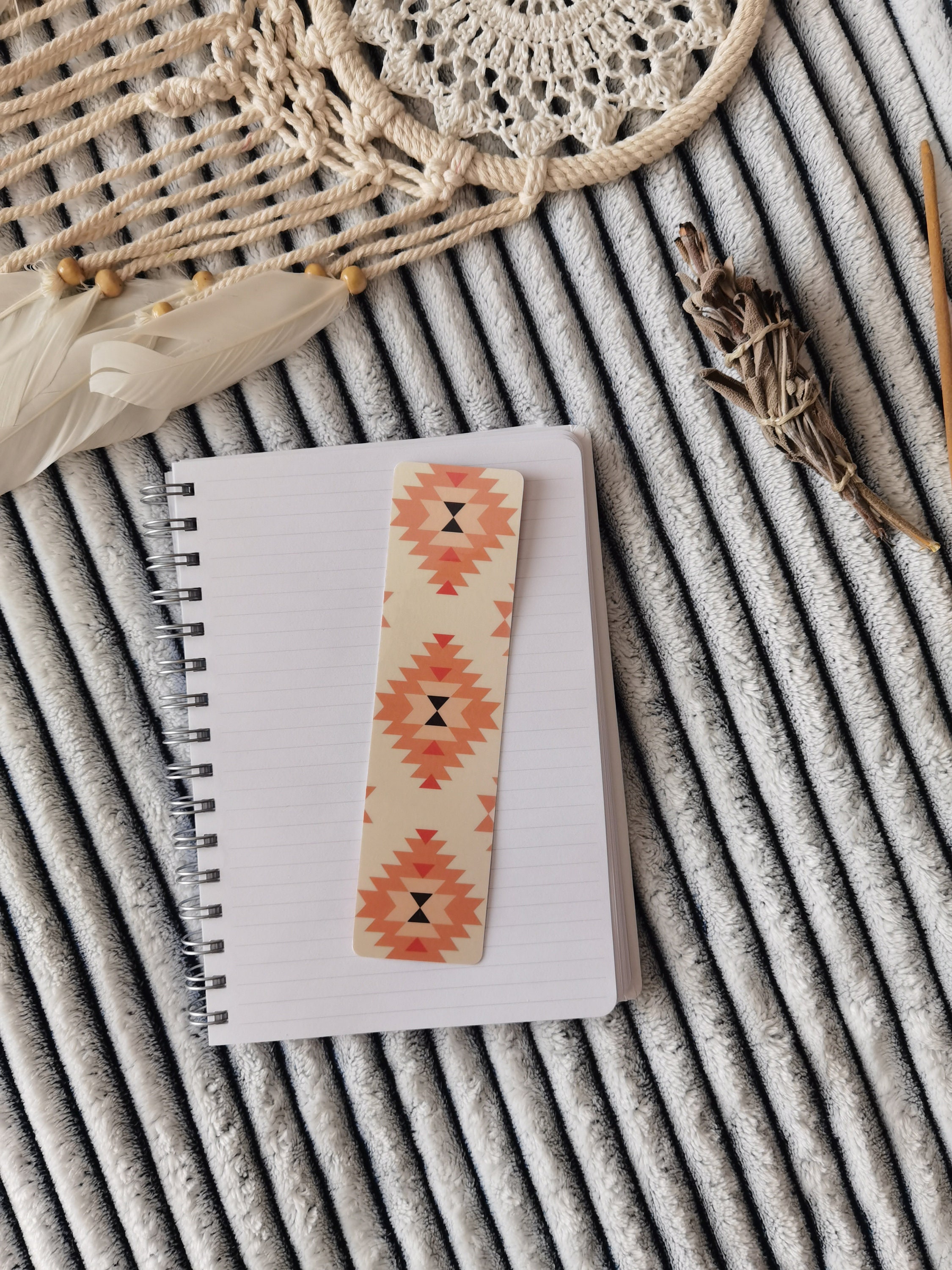 Printable Bookmarks, Ethnic Pattern Art, Download, Digital Product, PDF ...