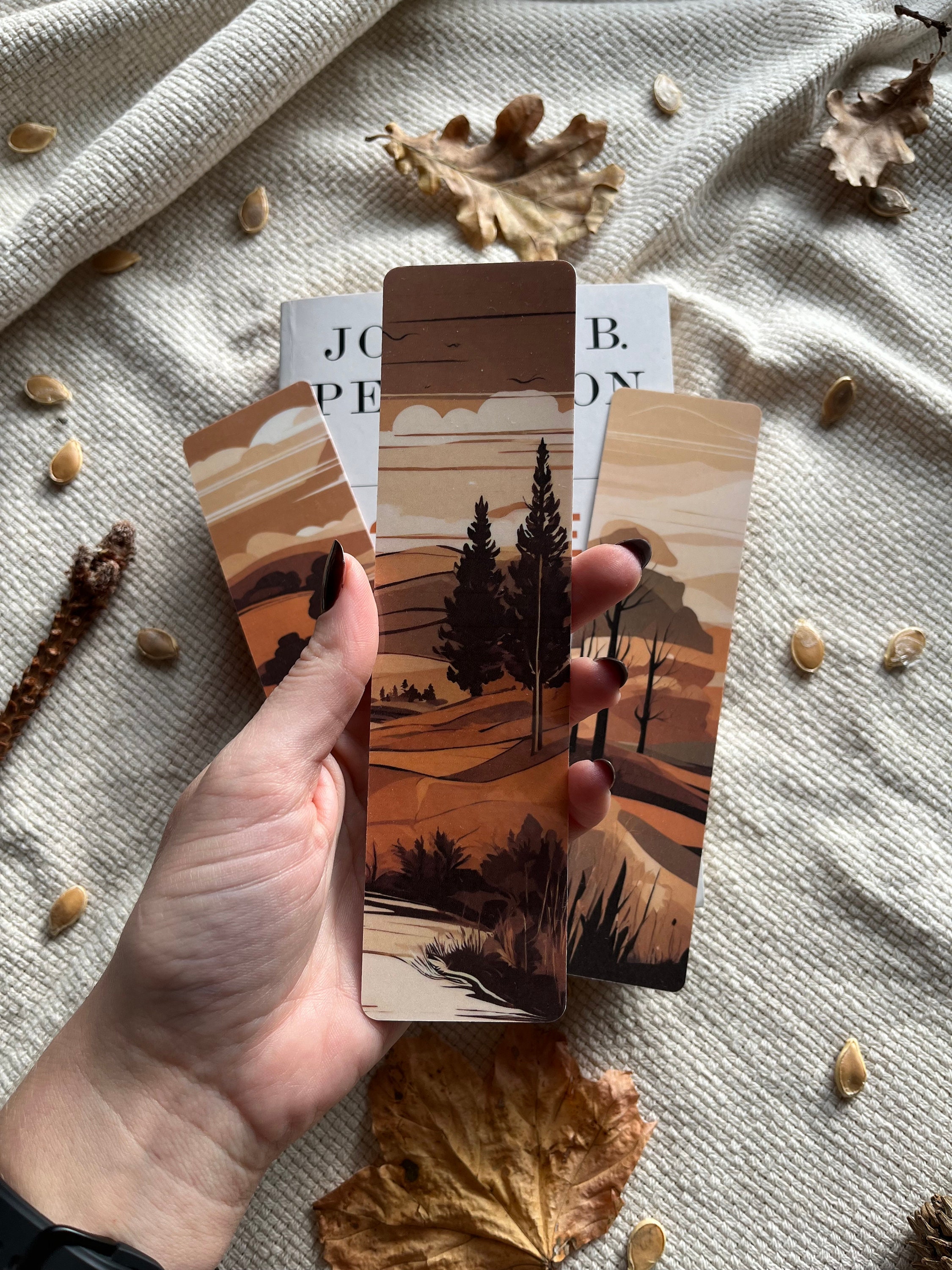 Printable Bookmarks, Nature Art, Download, Digital Product, PDF, Books ...