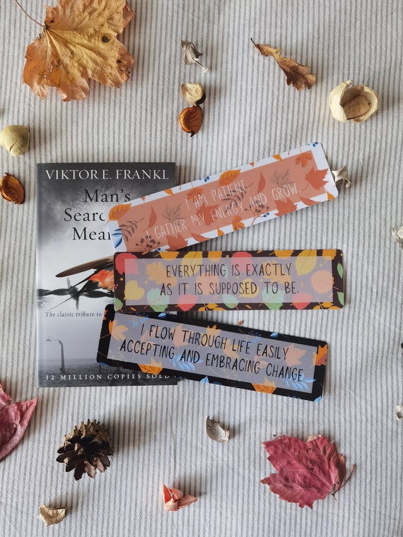 Printable Bookmarks Autumn Quotes Download Digital - Etsy