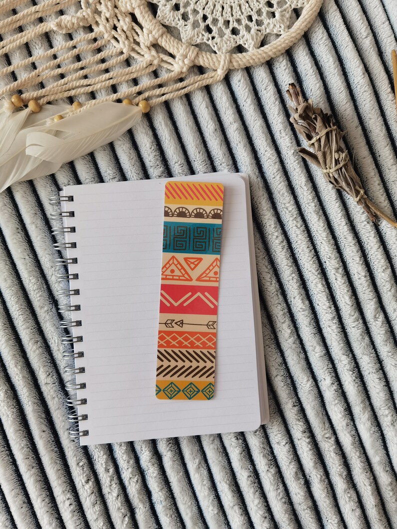 Printable Bookmarks, Ethnic Pattern Art, Download, Digital Product, PDF ...