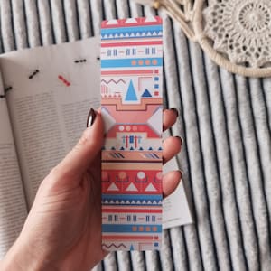 Printable Bookmarks, Ethnic Pattern Art, Download, Digital Product, PDF ...