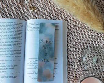 Printable Bookmarks, Minimalist Bookmarks, Affirmation, Marble ...