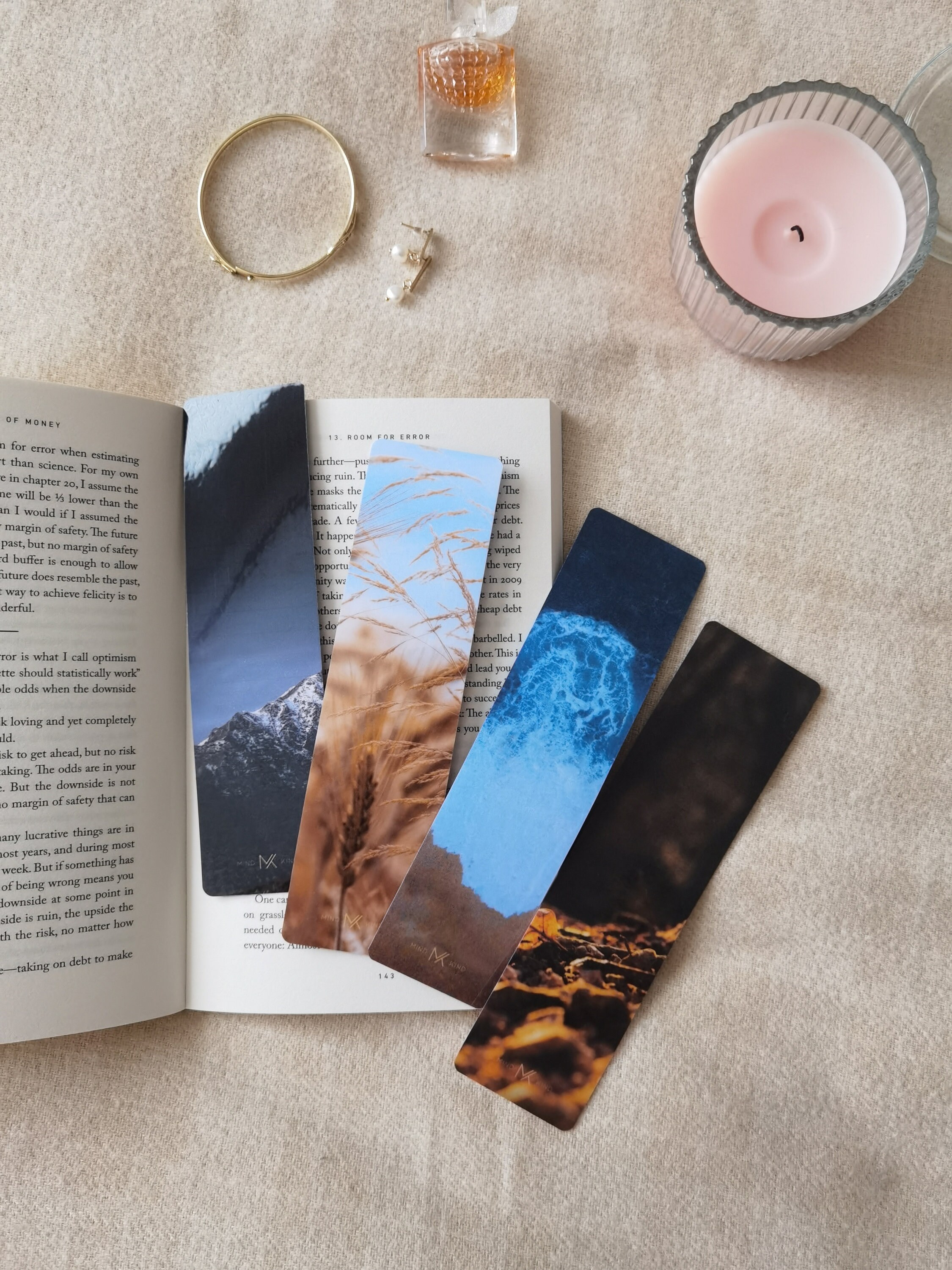 Printable Bookmarks, Nature, Quote, Bookmarks, Download, Digital ...