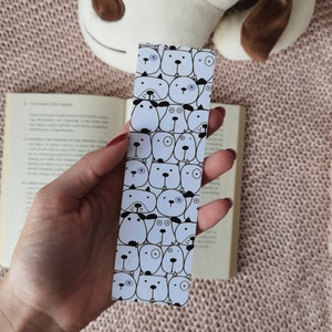 Dog Bookmarks, Printable Bookmarks, Download, Digital Product, Books ...