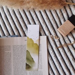 Printable Bookmarks, Watercolour Nature Art, Download, Digital Product ...