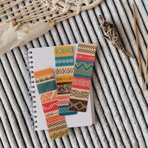 Printable Bookmarks, Ethnic Pattern Art, Download, Digital Product, PDF ...