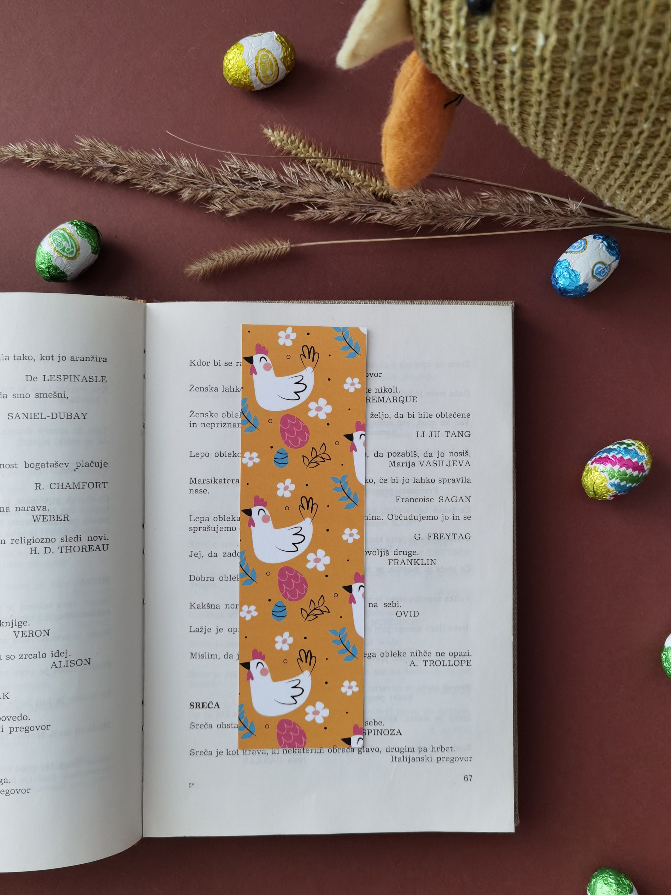 Printable Bookmarks, Easter Bookmarks, Bunny, Eggs, Digital, Printable ...
