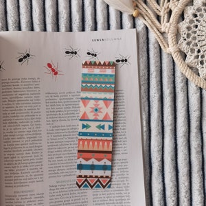 Printable Bookmarks, Ethnic Pattern Art, Download, Digital Product, PDF ...