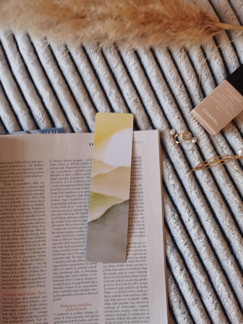 Printable Bookmarks, Watercolour Nature Art, Download, Digital Product ...