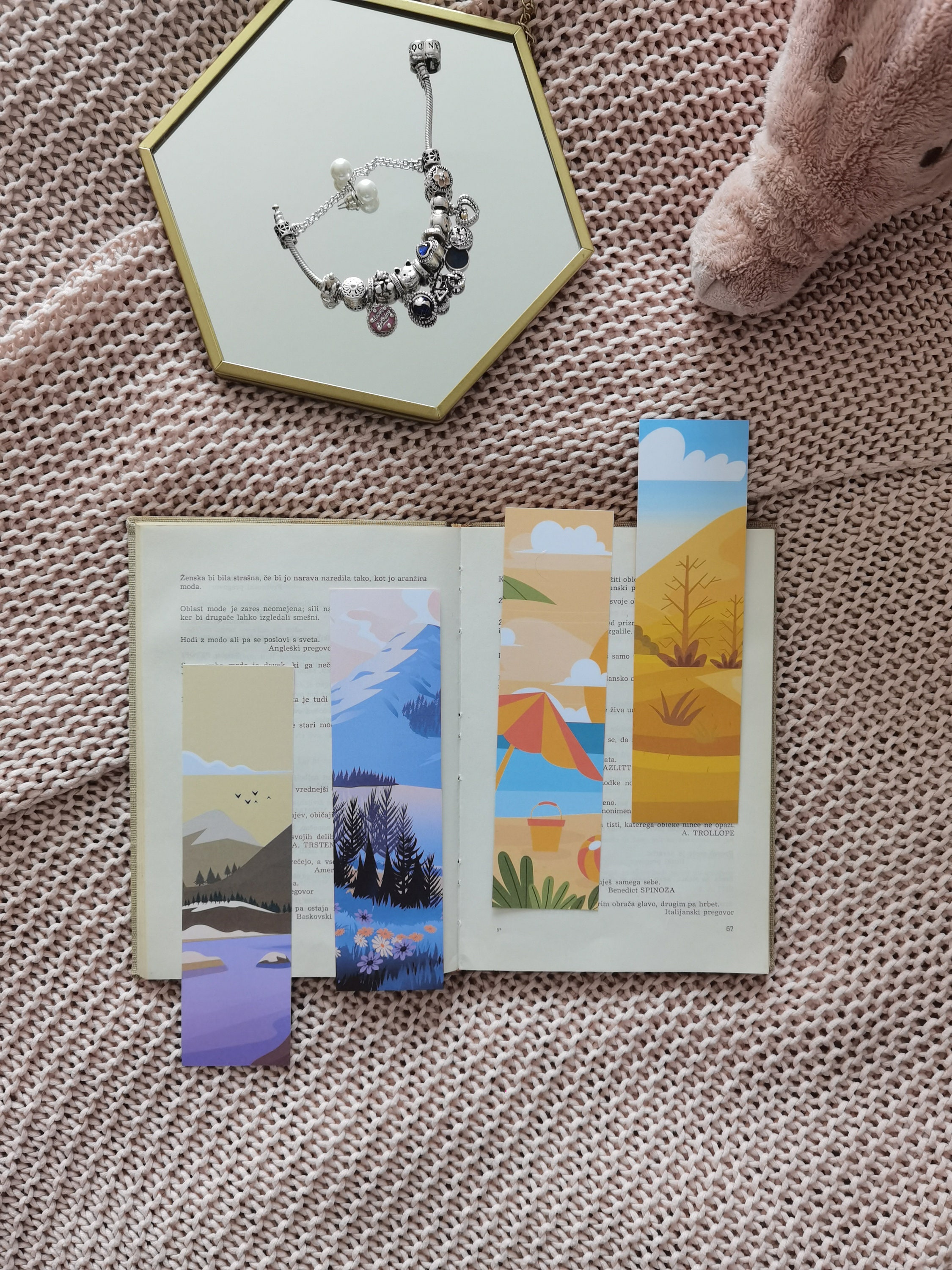 Printable Bookmarks, Nature Art, Seasons of the Year Bookmarks ...
