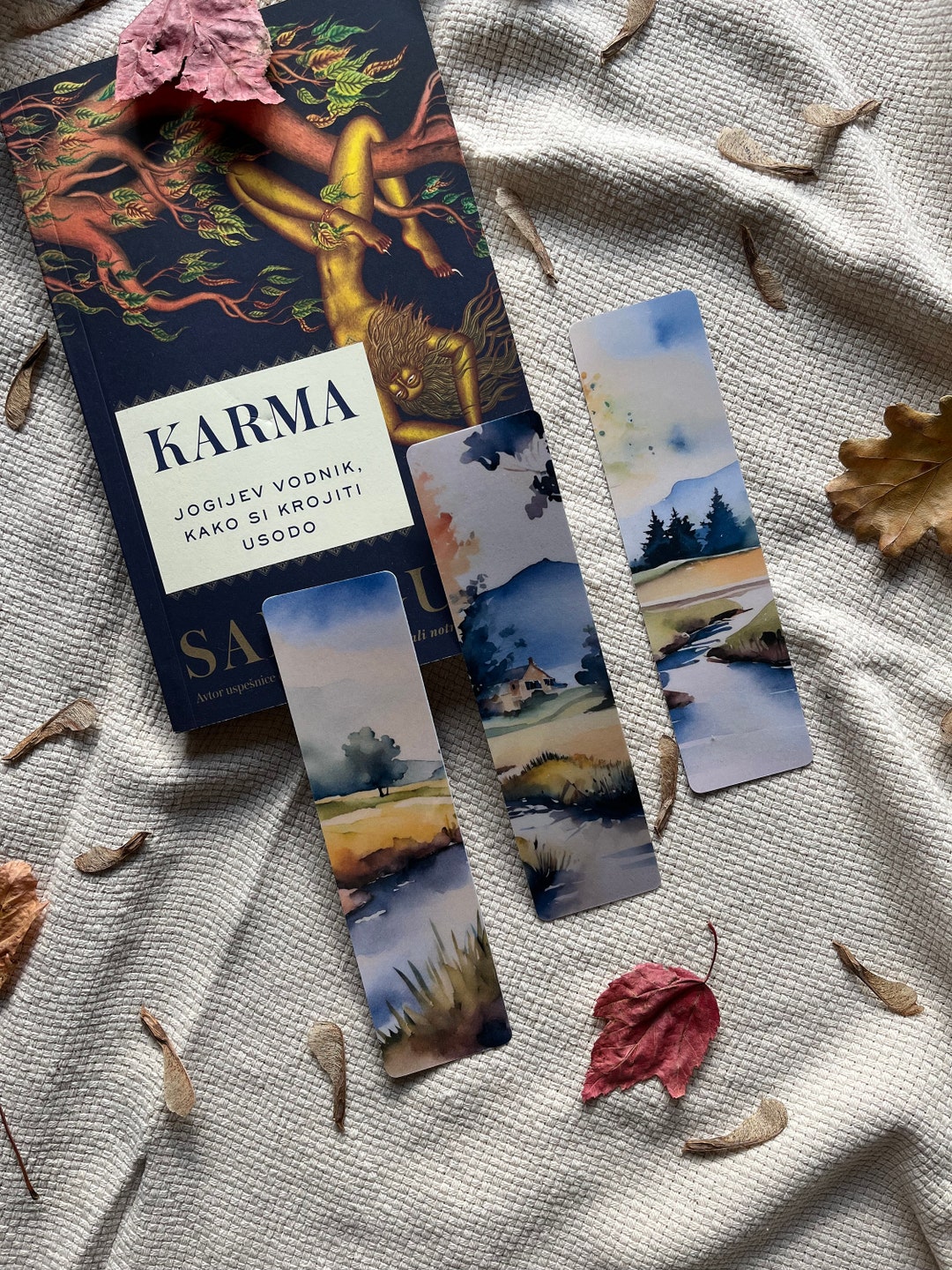 Printable Bookmarks, Nature Art, Download, Digital Product, PDF, Books ...