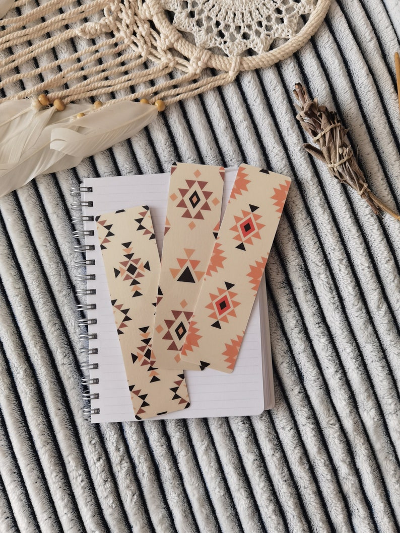 Printable Bookmarks, Ethnic Pattern Art, Download, Digital Product, PDF ...