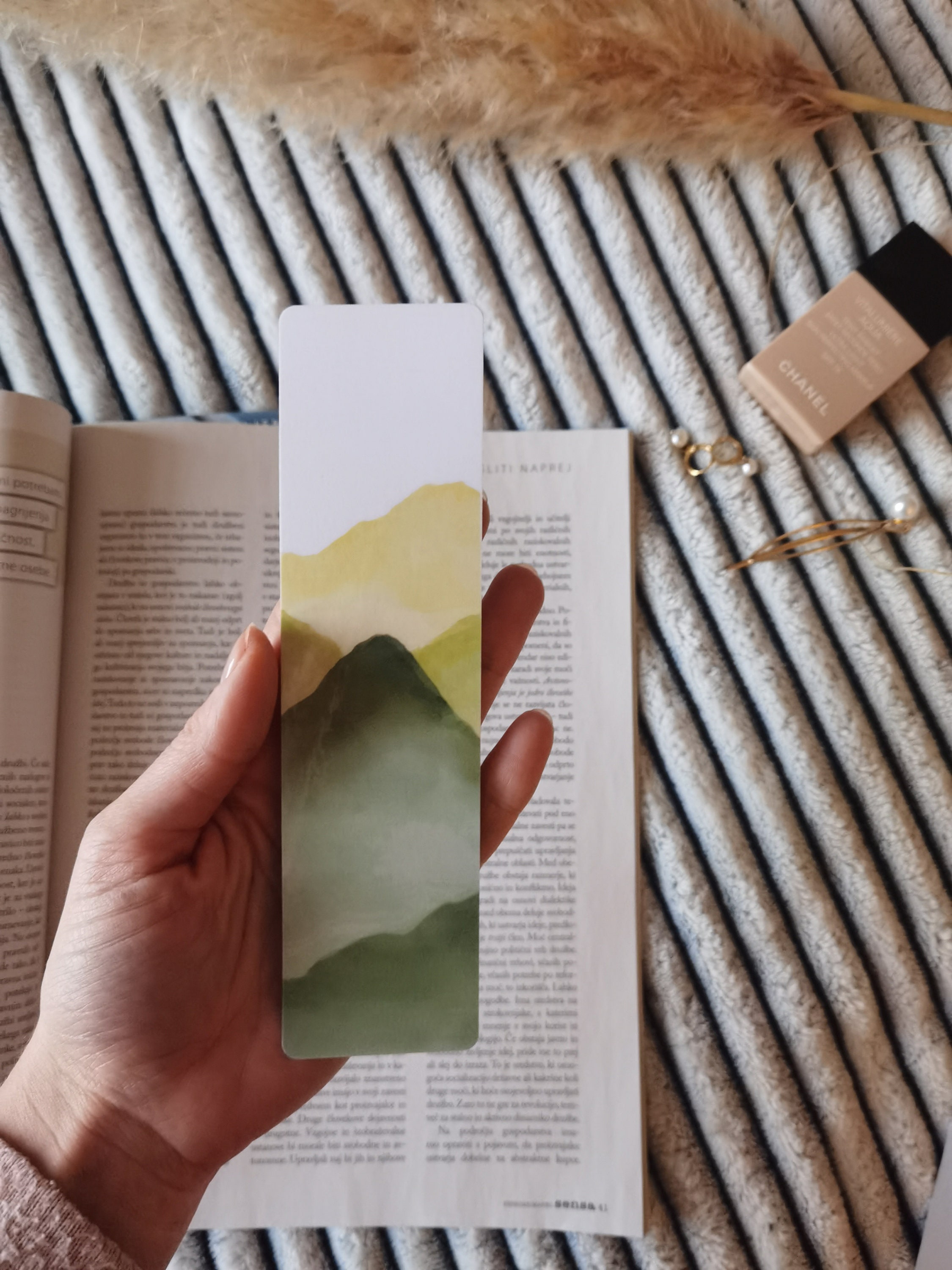 Printable Bookmarks, Watercolour Nature Art, Download, Digital Product ...