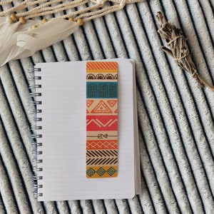 Printable Bookmarks, Ethnic Pattern Art, Download, Digital Product, PDF ...