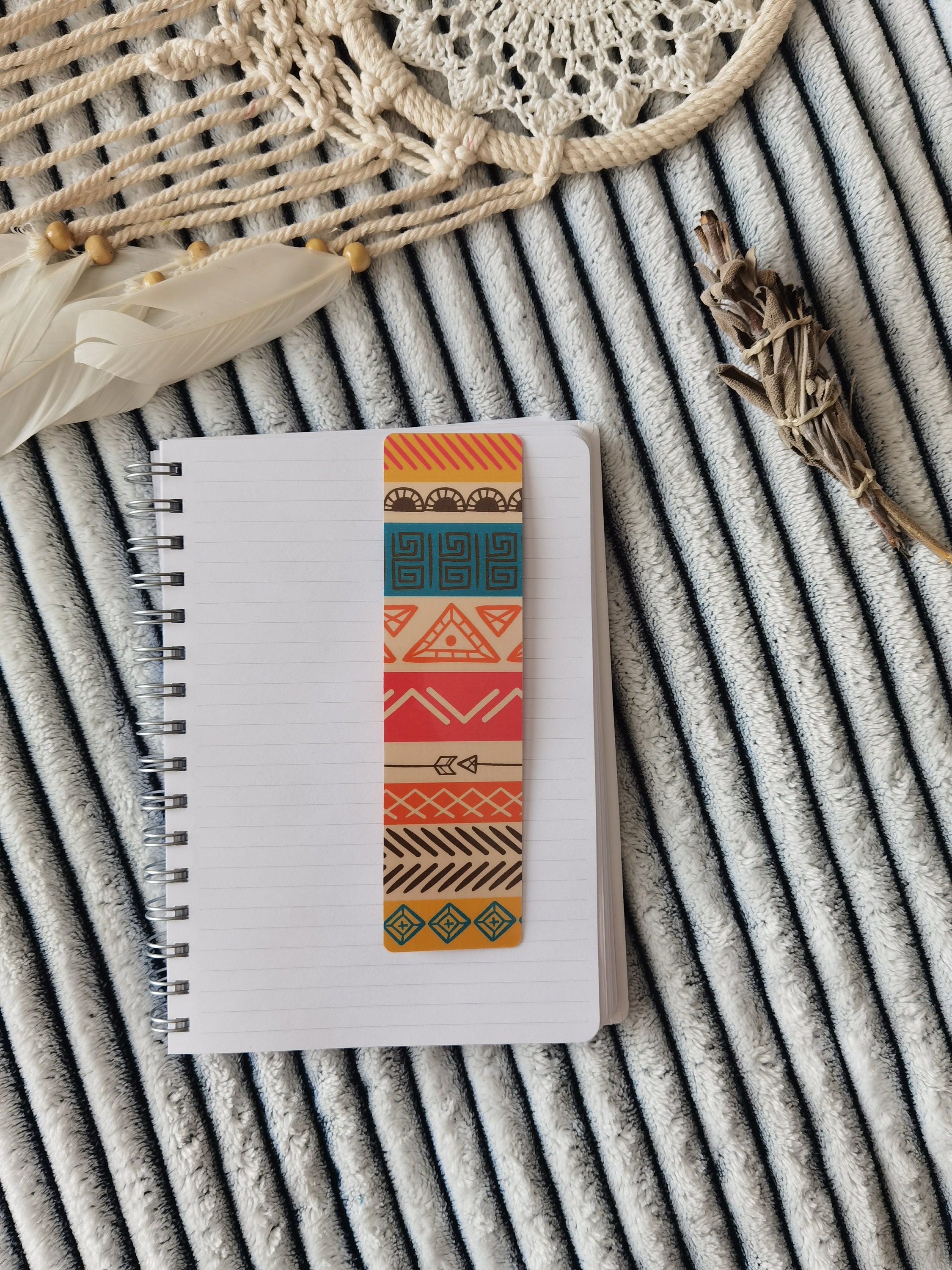 Printable Bookmarks, Ethnic Pattern Art, Download, Digital Product, PDF ...