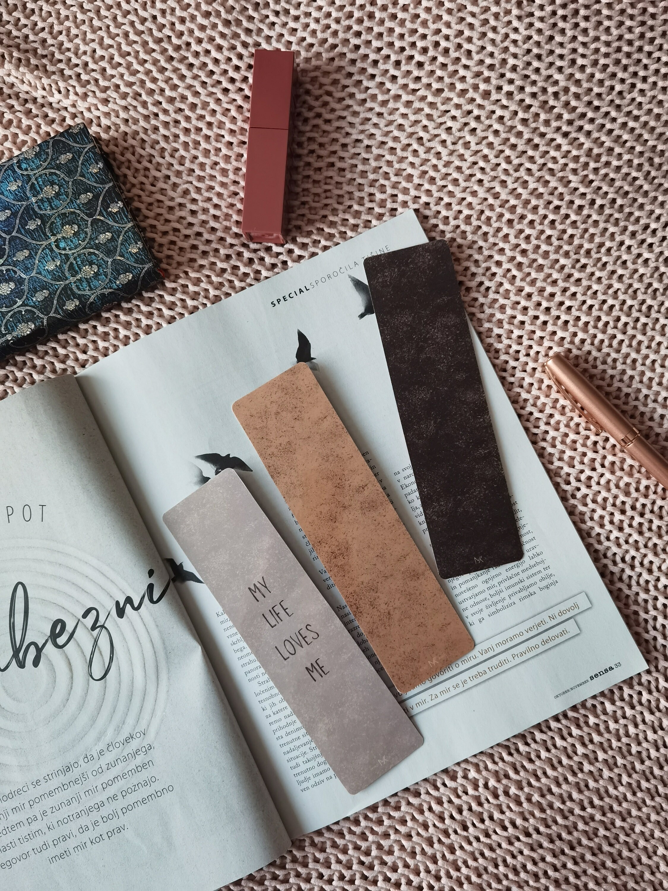 Printable Bookmarks, Nature Bookmarks, Quotes, Download, Digital, PDF ...