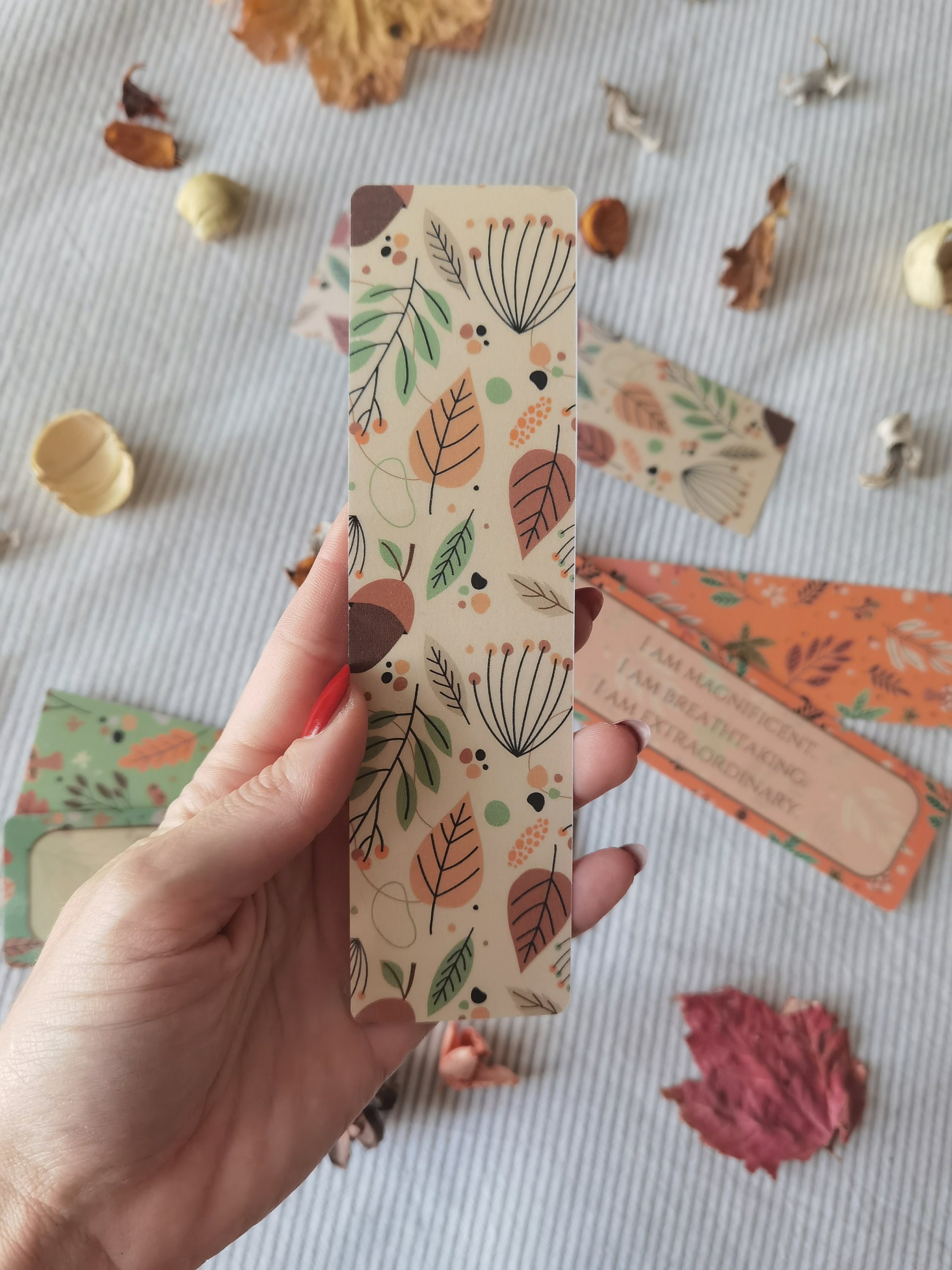 Printable Bookmarks, Autumn, Fall, Quotes, Download, Digital, PDF ...