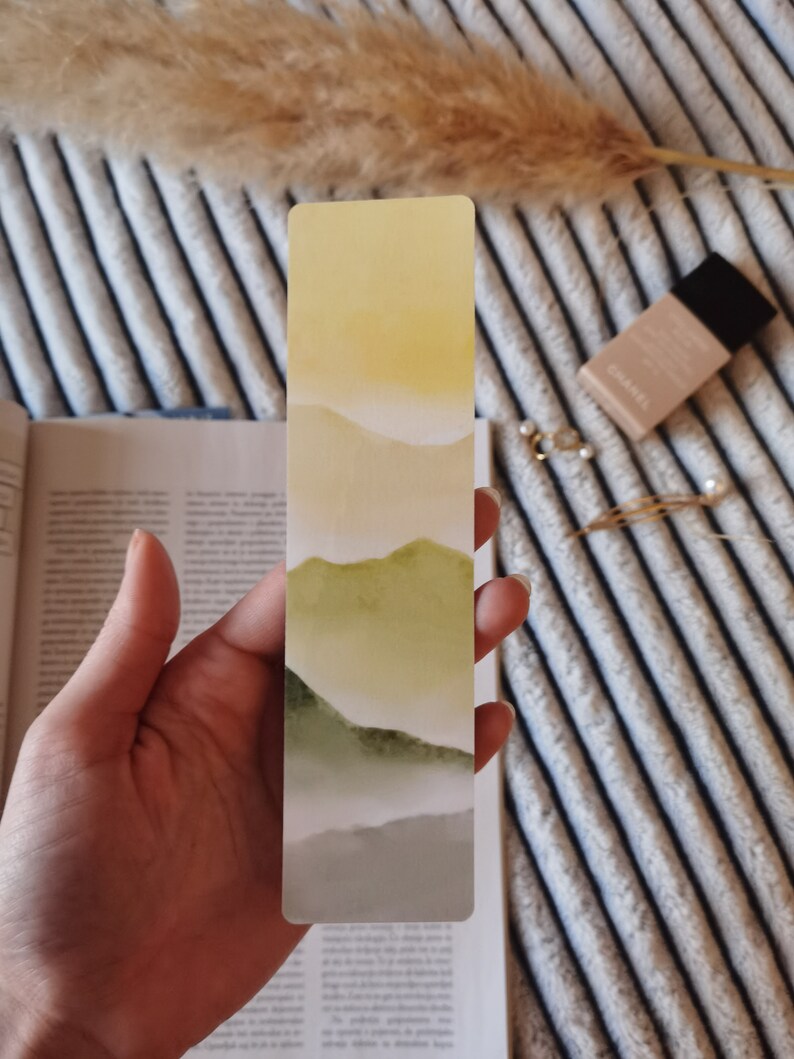 Printable Bookmarks, Watercolour Nature Art, Download, Digital Product ...