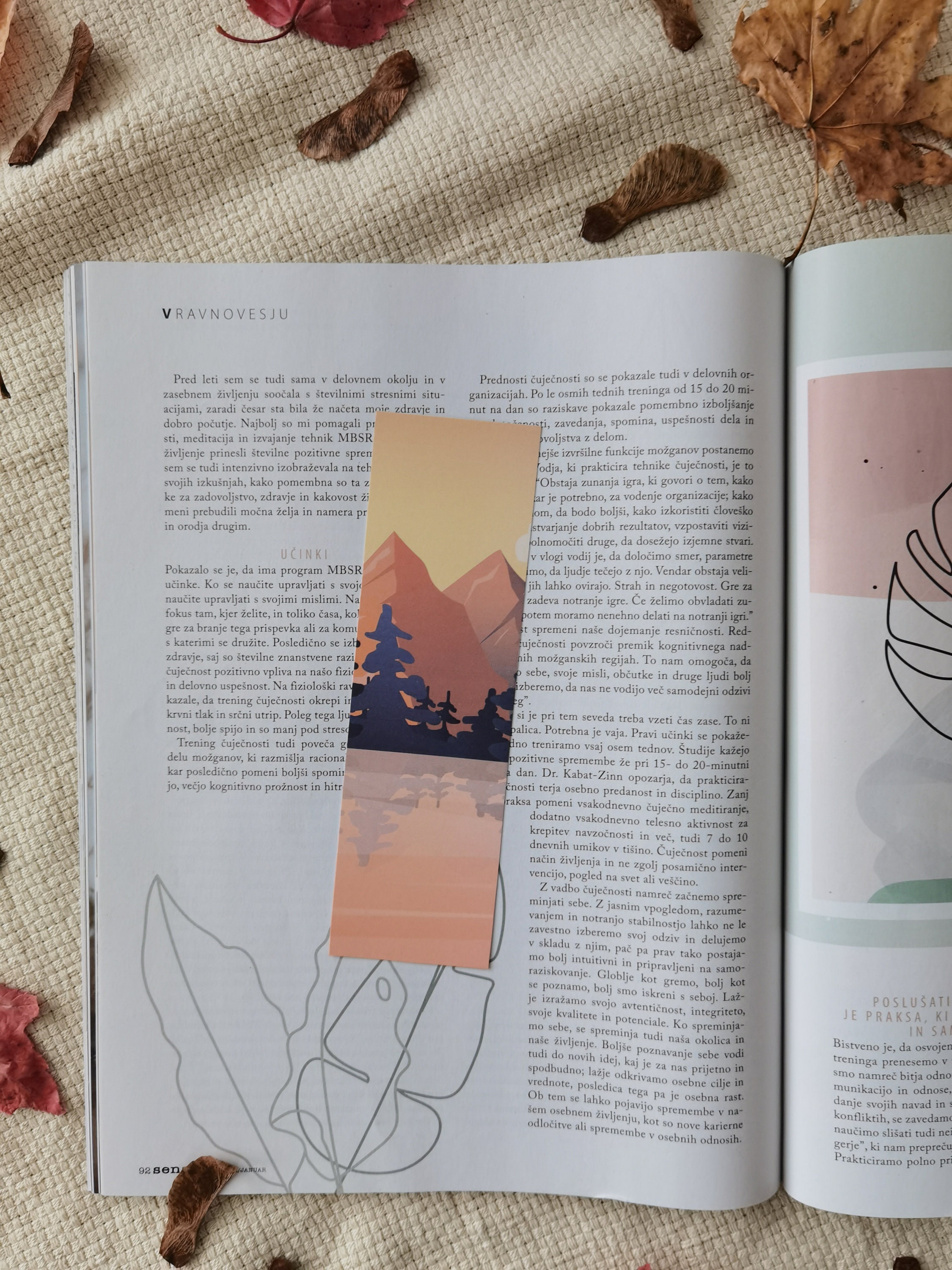 Printable Bookmarks Nature Art Download Digital Product - Etsy