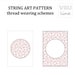 Simple Printable String Art Cat Template, Instant Download, Cat Layout ...