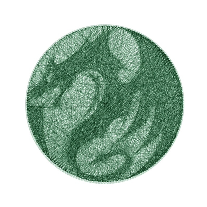 The Symbol of 2024 is the Dragon! String Art DIY, Dragon Illustration ...