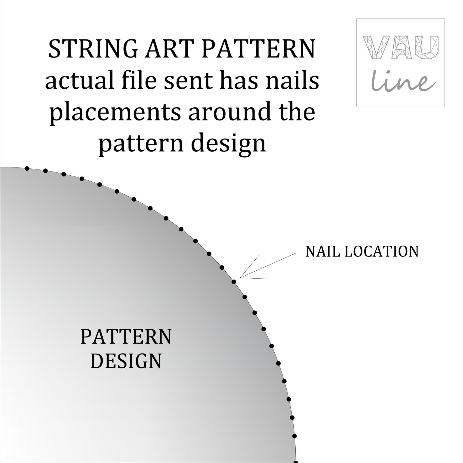 Simple Printable String Art Bats Template, Instant Download, Bat Layout ...