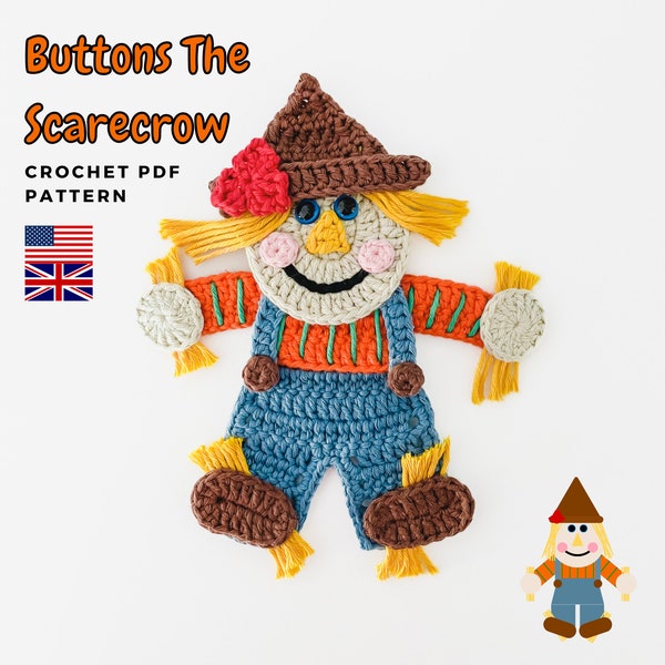 Crochet Scarecrow - Etsy
