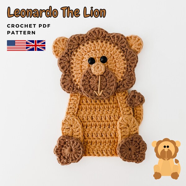 Lion Applique - Etsy