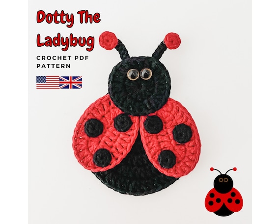 Ladybug Applique Template