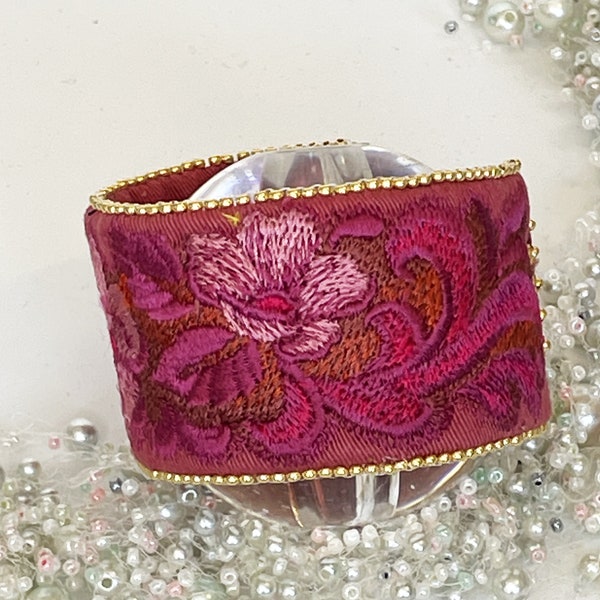 Embroidered Cuff - Etsy