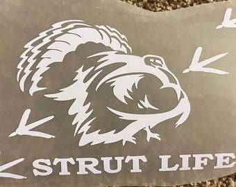 Turkey Strut Decal - Etsy