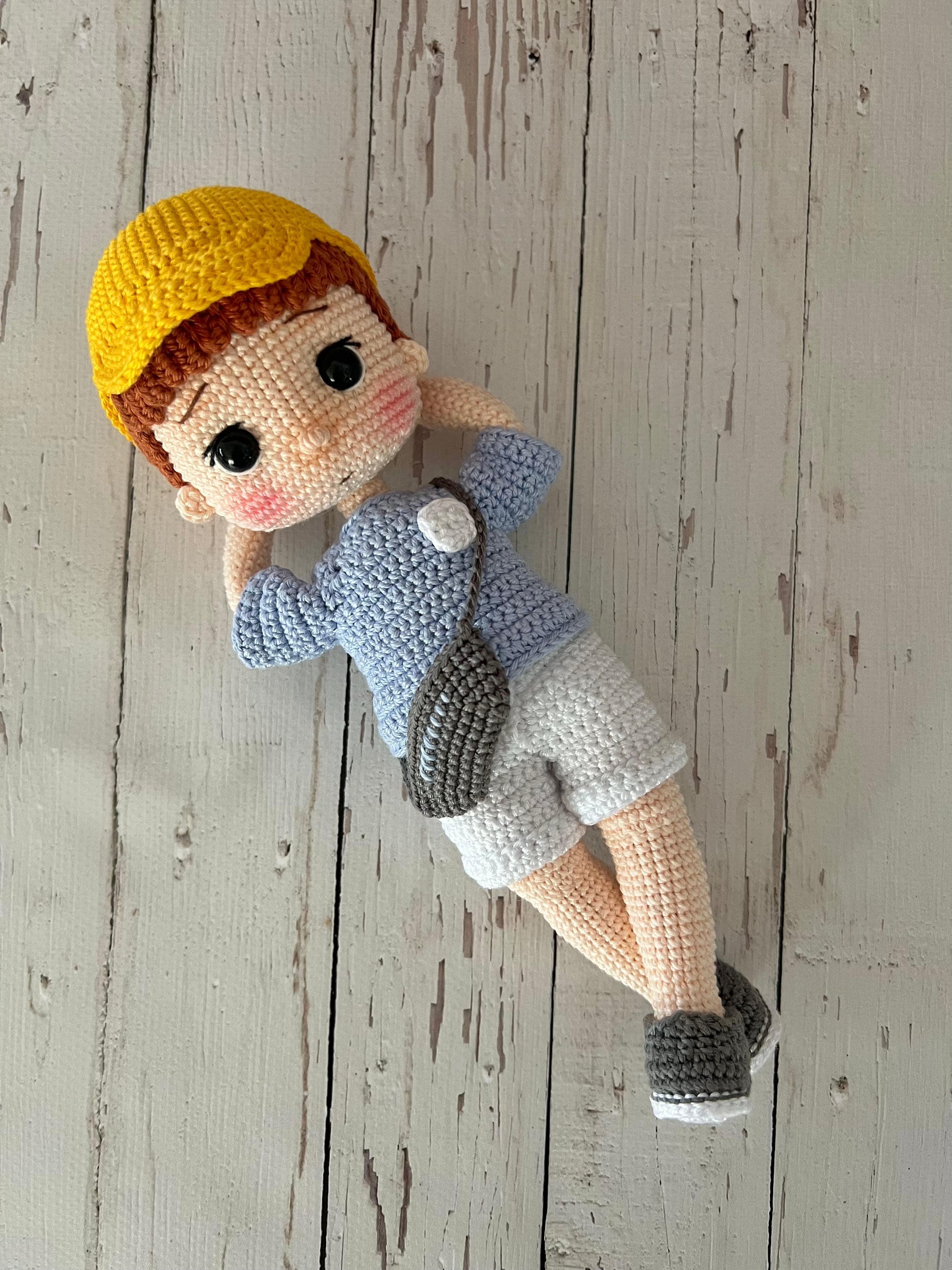 Ahmet Doll Crochet Pattern, Amigurumi Pattern, Crochet Doll Pattern ...