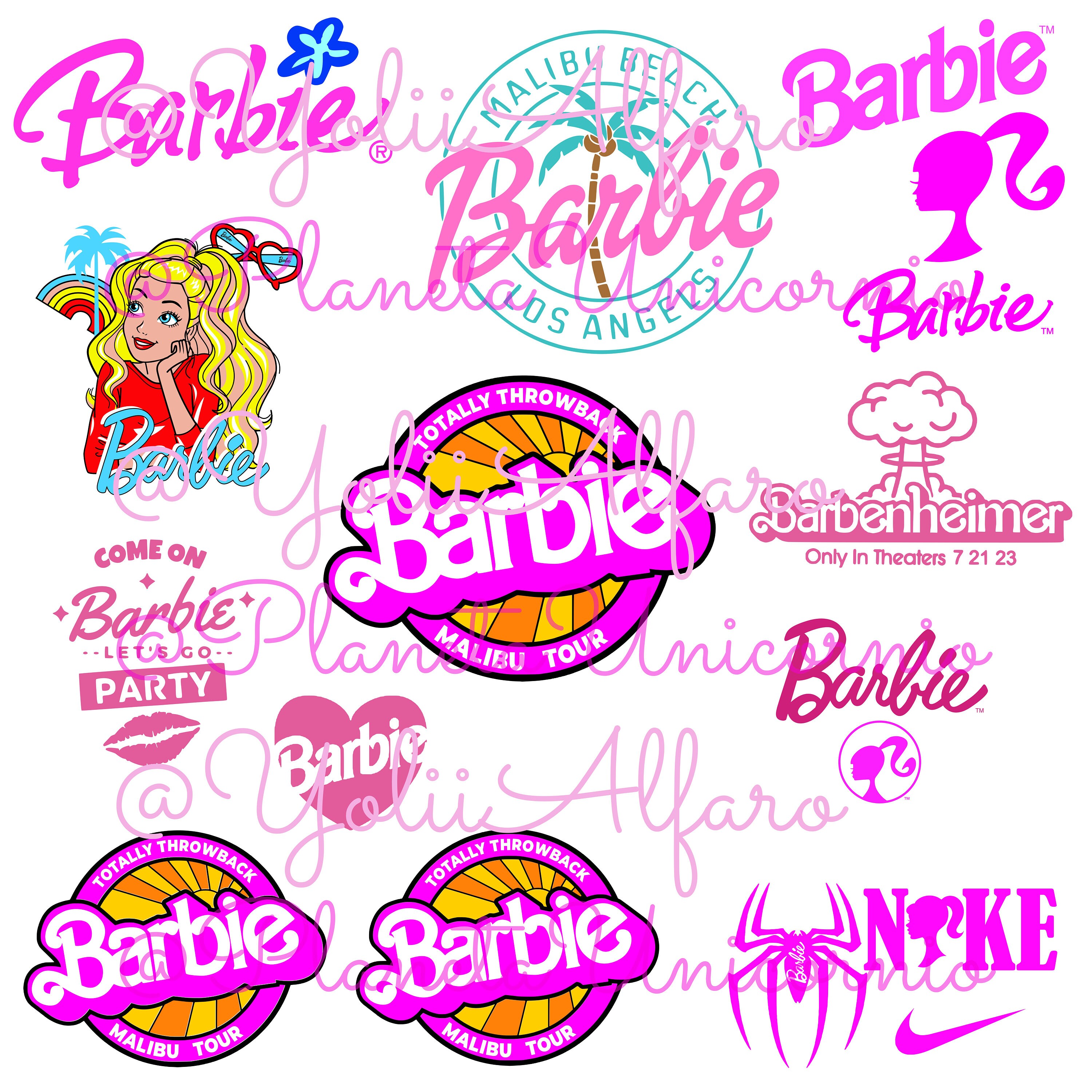 Yab Barbie En Svg Png Dxf Cdr Etsy México