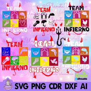 Team infierno LCDLF La Casa De Los Famosos lcdlfmx wendy - Etsy México