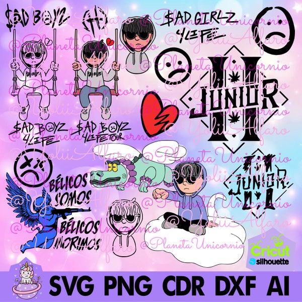 Junior h svg - Etsy México
