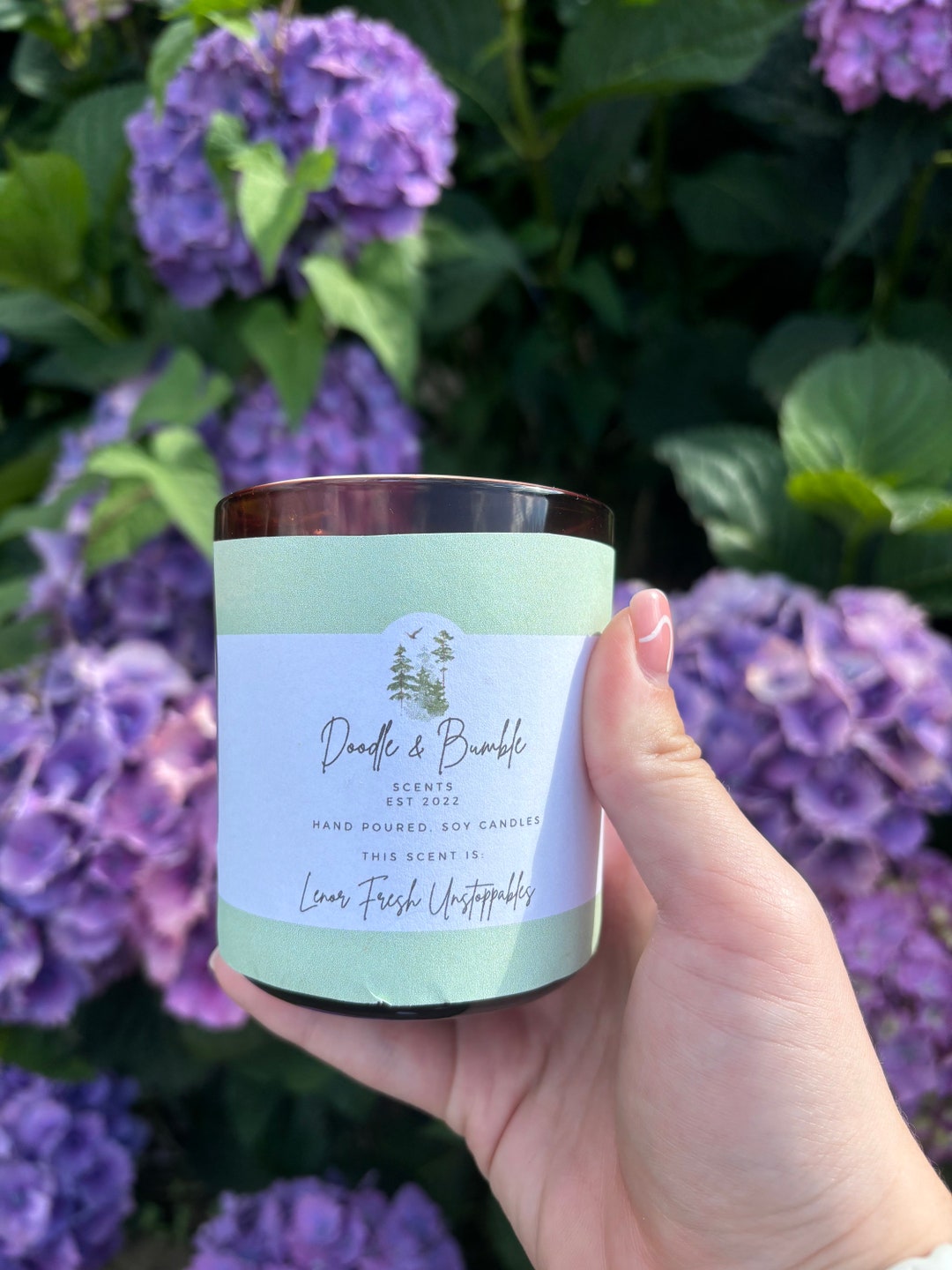 Fresh Unstoppables Handmade Soy Wax Candle Long-lasting Scented Candle ...