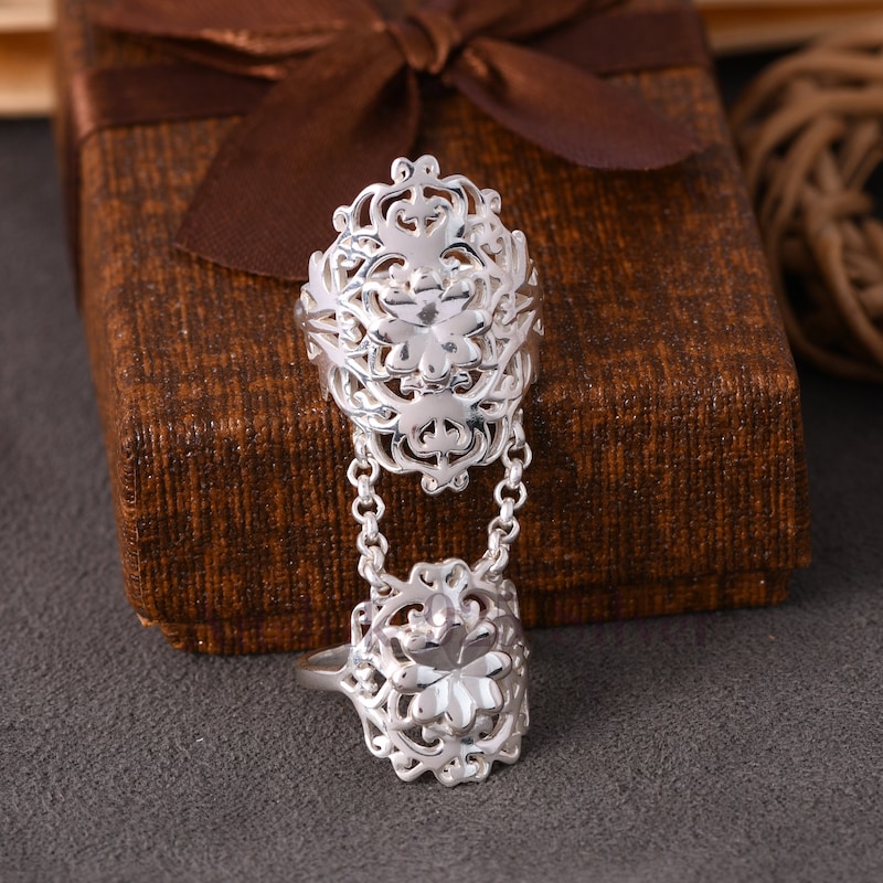 Long Finger Rings - Etsy