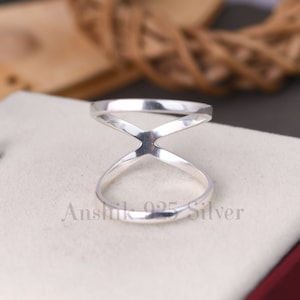 925 Sterling Silver Designer Ring both Rings Splint - Etsy
